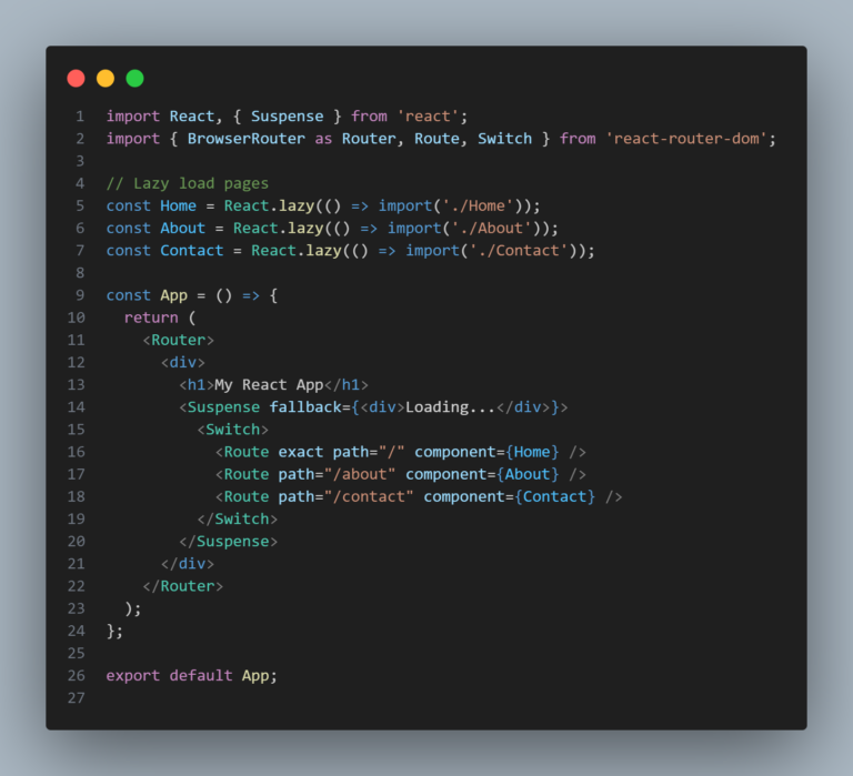 Code Splitting In React Optimize Performance Efficiently 9713